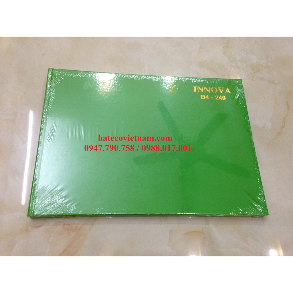 Sổ Bìa Cứng Innova B4 240 Trang Ngang BẰng ĐẦu Kt 250x350mm Shopee