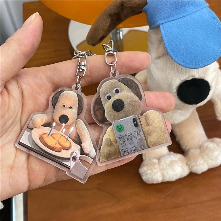 Móc Khóa Hình Nhân Vật Hoạt Hình Wallace&Gromit Dễ Thương | Shopee Việt Nam