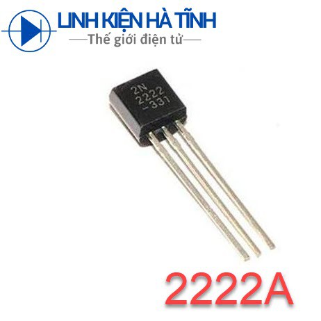 50 Transistor bán dẫn 2N2222A 2N2222 TO92 | Shopee Việt Nam