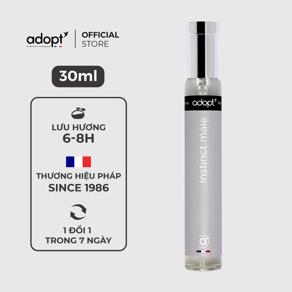 Nước hoa nam chính hãng Pháp Adopt' BLUE SUIT 30ml thơm lâu, 8h lưu ...