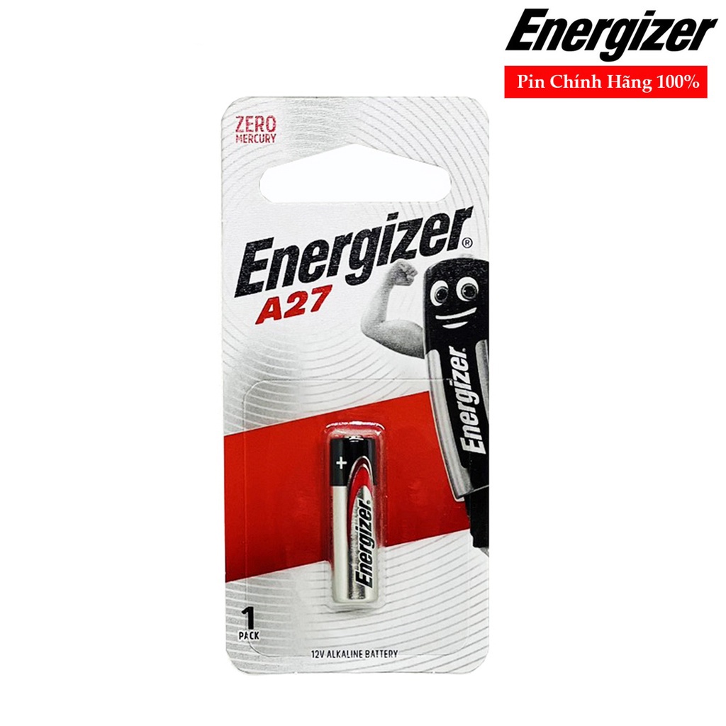 [CHÍNH HÃNG] Pin Energizer A27 (27A) 12V cho remote cửa cuốn, chuông ...