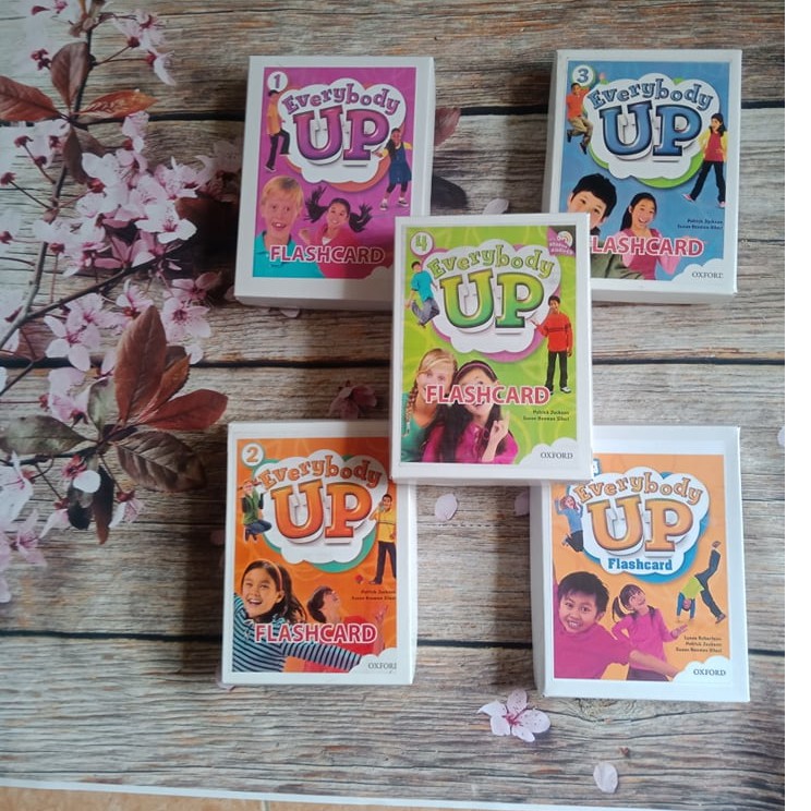 Flashcards - EVERYBODY UP STARTER-1-2-3-4. | Shopee Việt Nam