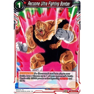 Thẻ bài Dragonball - TCG - Recoome Ultra Fighting Bomber / TB3-015 ...