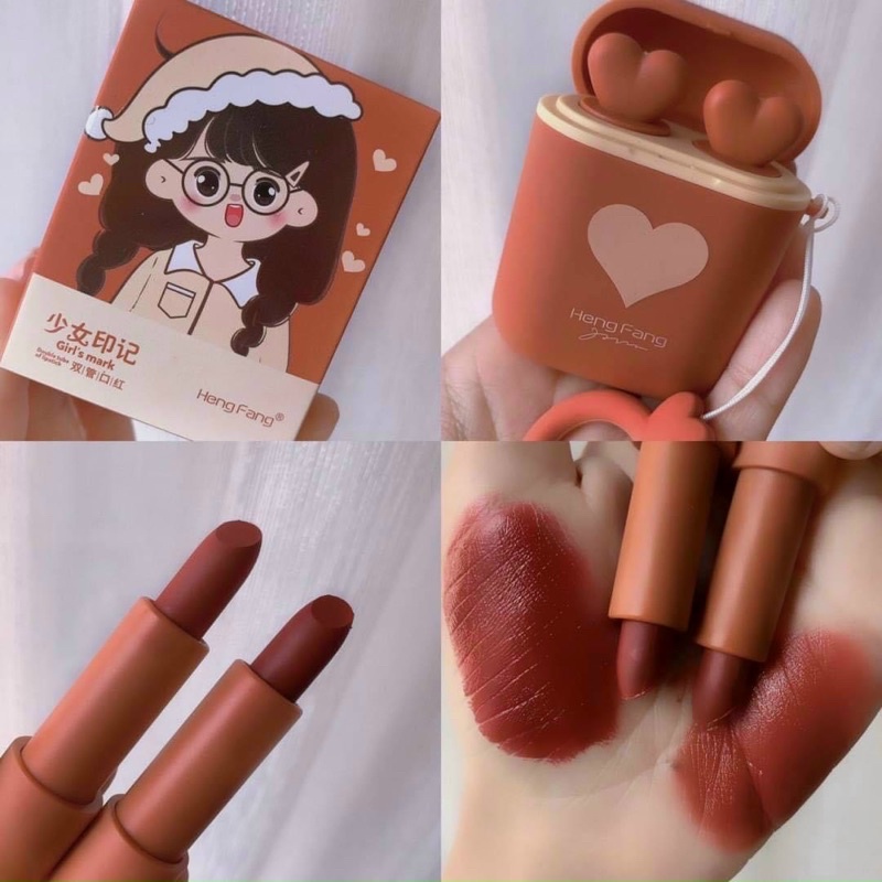 Set son tai nghe HengFang 2 cây | Shopee Việt Nam