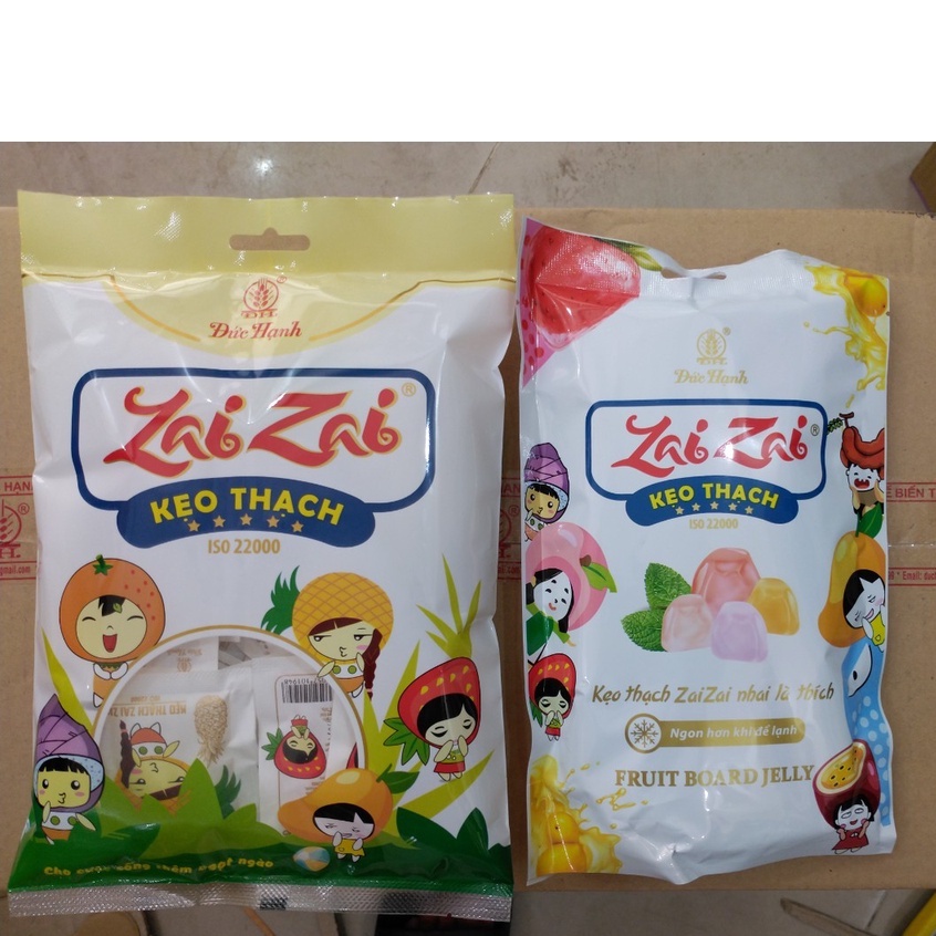 KẸO THẠCH ZAI ZAI ĐỨC HẠNH GÓI 350G/320G/700g/1kg | Shopee Việt Nam