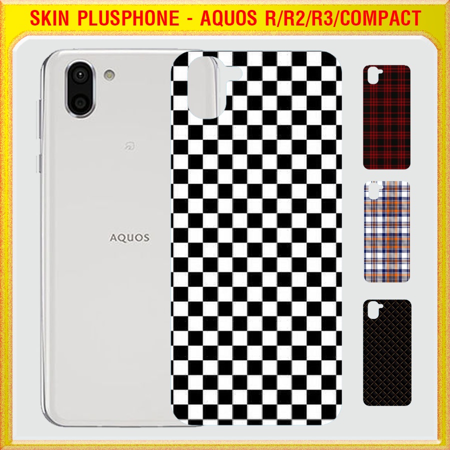 Dán Skin cho điện thoại Sharp Aquos R, R Compact, R2, R2 Compact, R3 ...