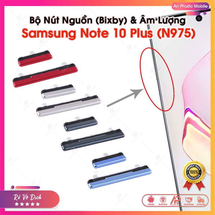 Nút Bấm Samsung Note 10 Plus - Bộ Phím Nguồn (Bixby) và Âm Lượng ...