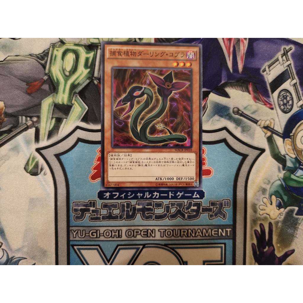 Thẻ bài Yugioh chính hãng Predaplant Darlingtonia Cobra - MACR-JP010 ...