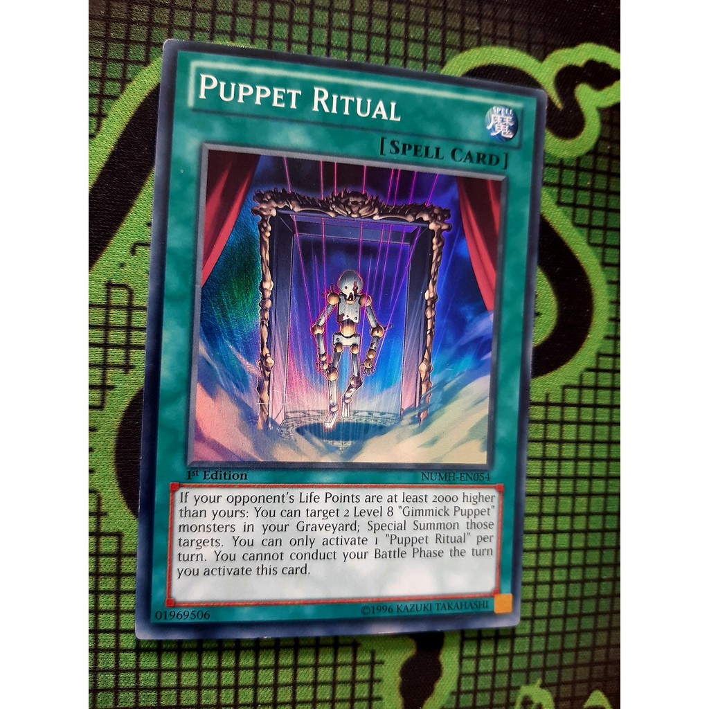 [ Đỗ Lạc Shop ] Thẻ Bài Yugioh Spell Puppet Ritual - NUMH-EN054 - Super ...