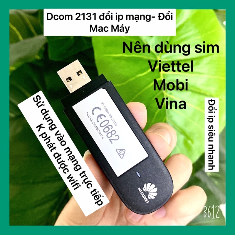 Dcom 3G Huawei MS2131 Đổi Ip và Đổi Mac Máy Siêu Nhanh Gọn,Tốc độ truy ...