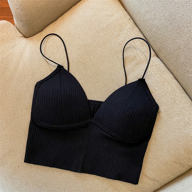 Áo Bra Nữ Tăm 2 Dây Mảnh Co Giãn Mềm Mịn Siêu Sexy 1833 . | Shopee Việt Nam