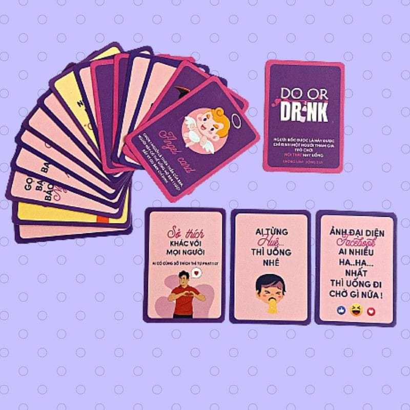 Drinking game bộ bài Do or Drink | Shopee Việt Nam