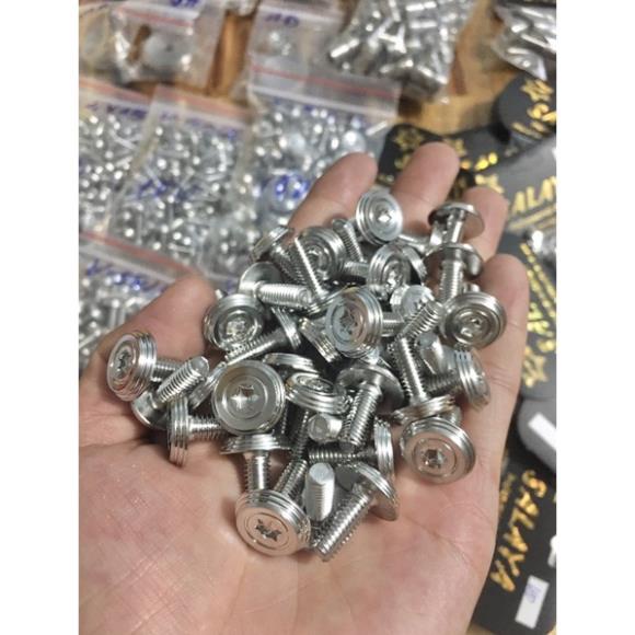 Ốc 6li15 nhuyễn inox 304 mẫu thái QU17 | Shopee Việt Nam