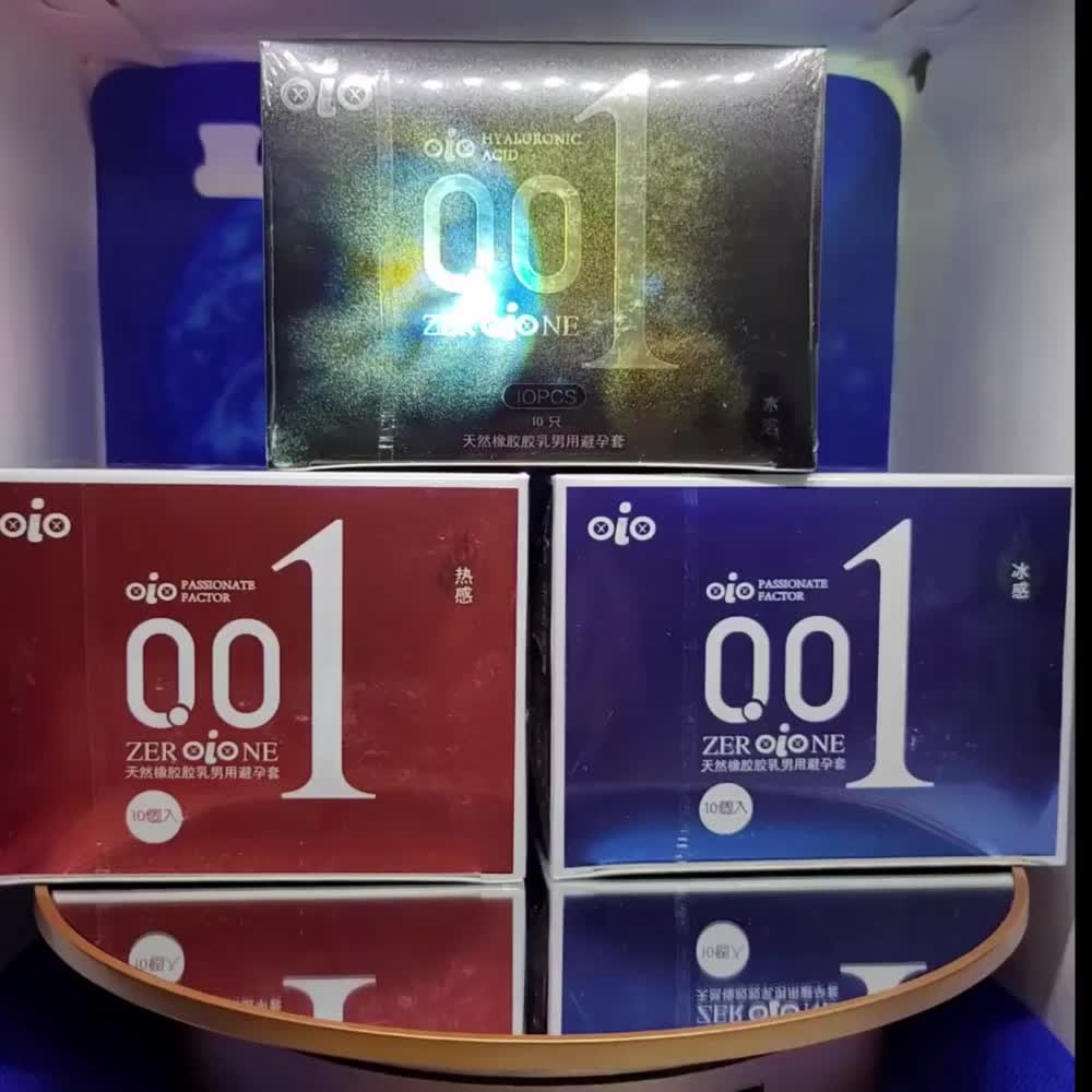 Bao cao su siêu mỏng 001 OiO nhiều gel bôi trơn, bcs kéo dài thời gian ...