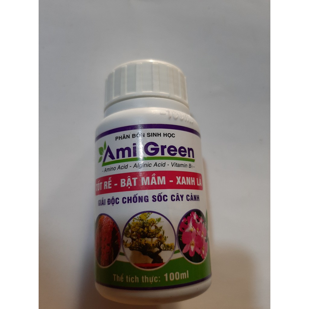 Phân bón sinh học Ami Green (100ml/lọ) | Shopee Việt Nam