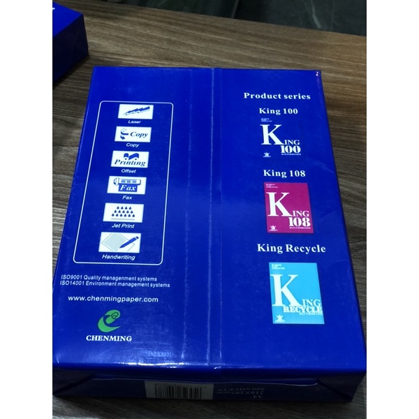 Giấy A4 (King 100 70gsm Chính hãng, Giá rẻ) | Shopee Việt Nam