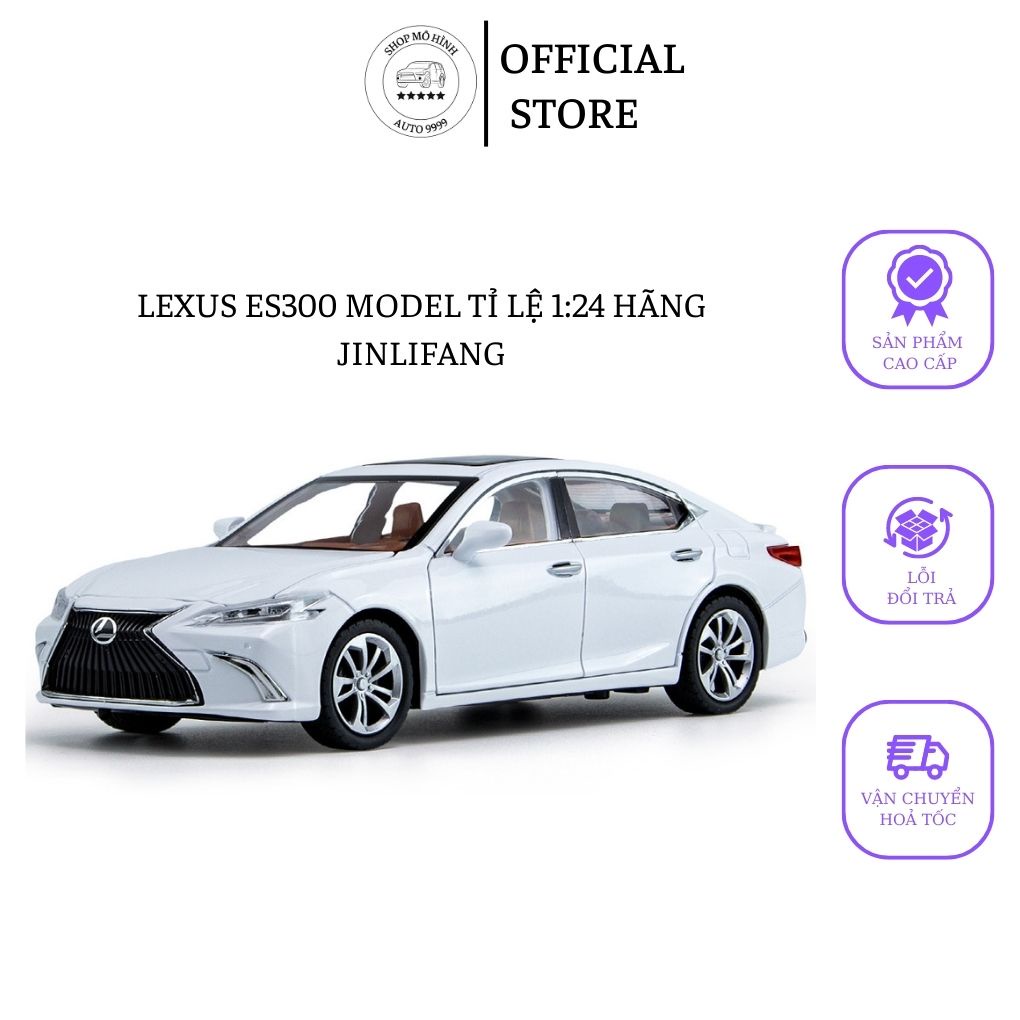 Mô Hình Xe LEXUS ES300 1:24 JIN LIFANG | Shopee Việt Nam