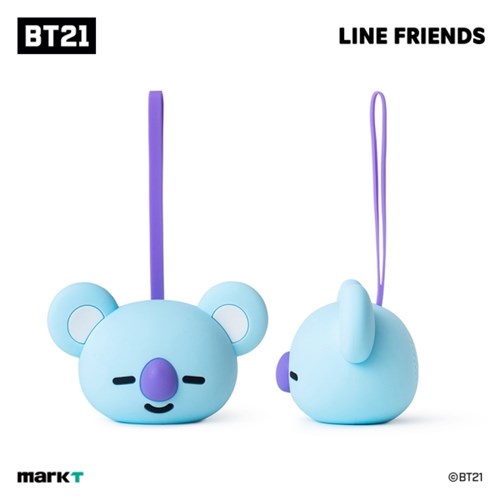 BTS BT21 Bluetooth Mini Speaker Line Friends Official Goods | Shopee ...