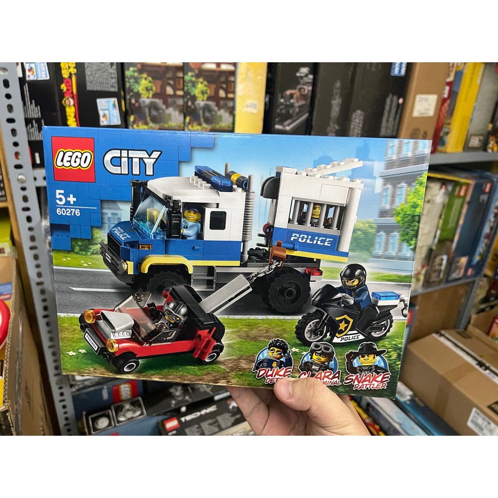 [CÓ SẴN] LEGO 60276 - City - Police Prisoner Transport - Xe cảnh sát ...