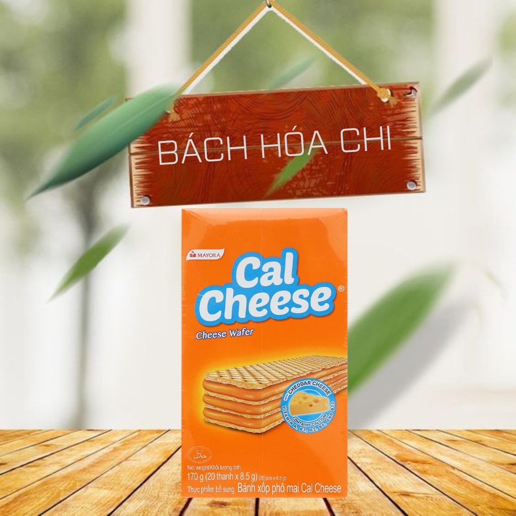 Bánh xốp Cal Cheese nhân kem phô mai 170g (20 gói) | Shopee Việt Nam