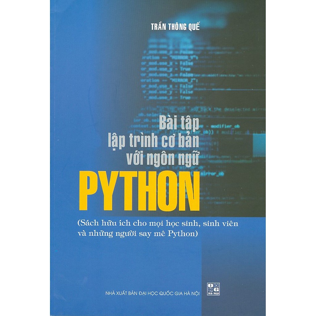 Sách - Bài tập lập trình cơ bản với ngôn ngữ Python | Shopee Việt Nam