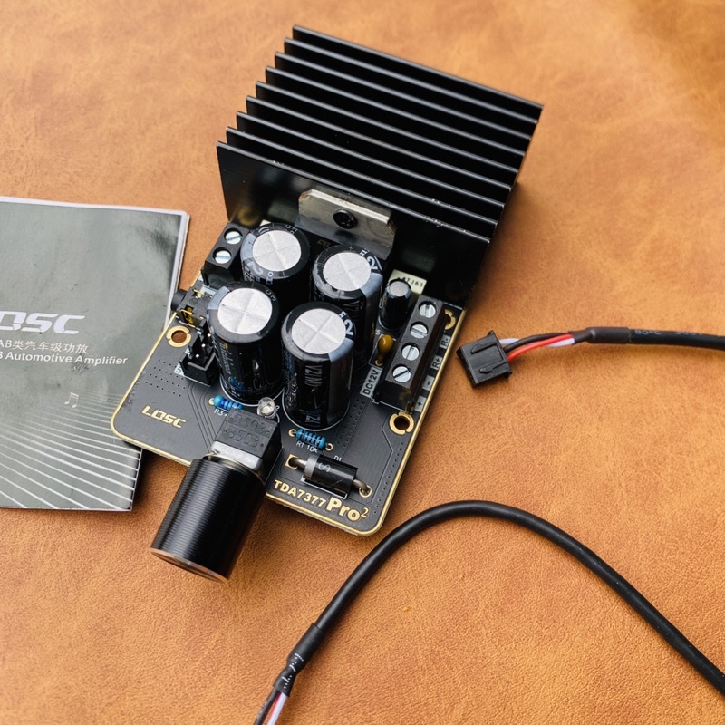Mạch khuếch đại âm thanh LQSC class AB TDA 7377 35w*35w. DIY ampli cho ...