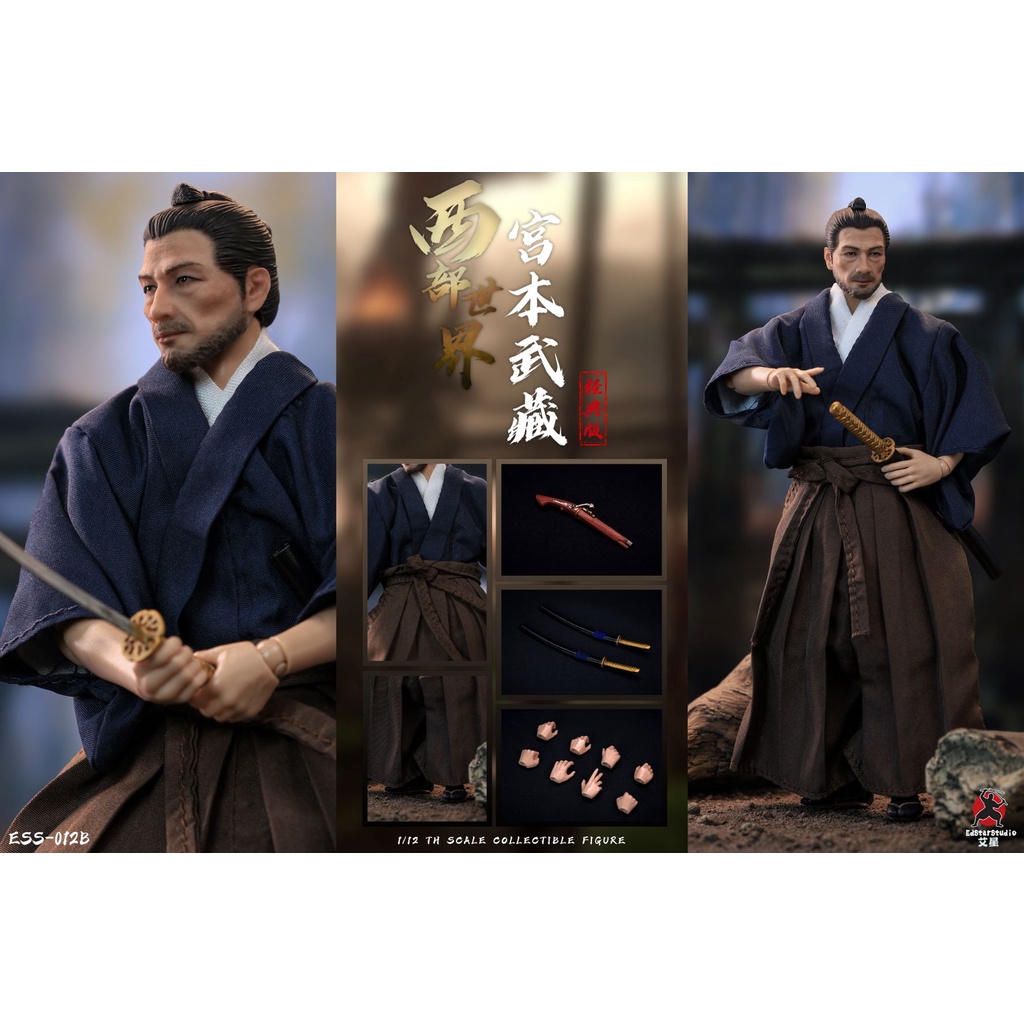 Mô hình Miyamoto Musashi 1/12 | Shopee Việt Nam