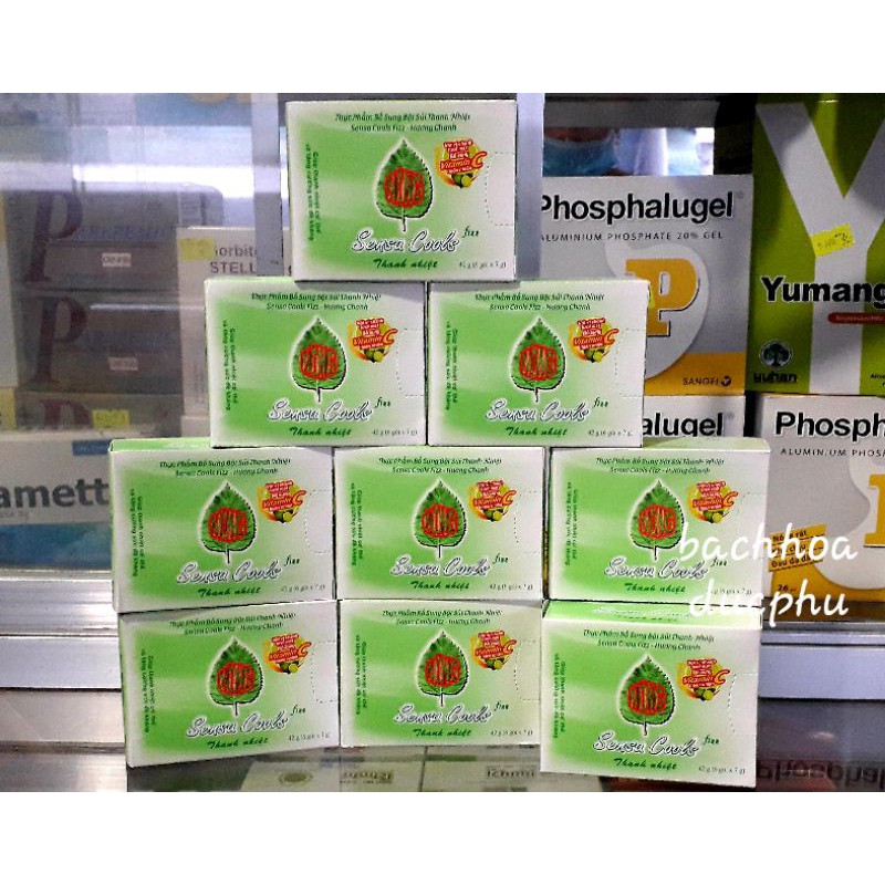 SENSA COOLS Bột sủi thanh nhiệt | Shopee Việt Nam