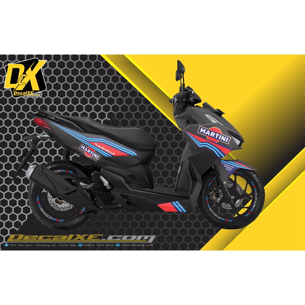 Tem Rời Dán Xe Vario 160 | Thiết Kế Mới | Chất Liệu PVC, Cắt Khuôn Sẵn, Chống Thấm Nước | TK001 ...