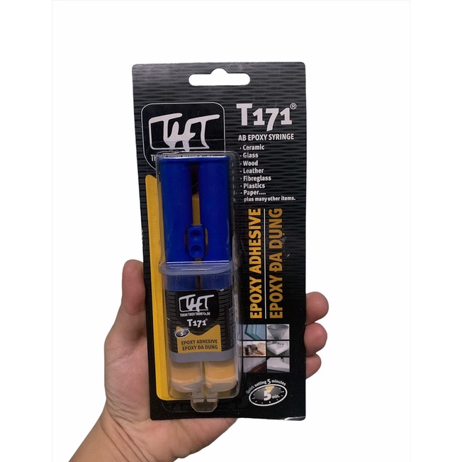 Keo dán kim loại siêu dính đa năng 2 thành phần EPOXY THT T171 10ml ...