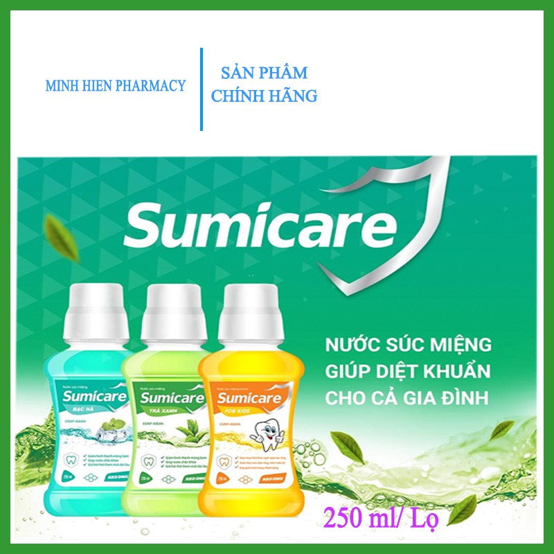 (Chính Hãng) Nước Súc Miệng Sumicare Ngăn Ngừa Vi Khuẩn, Chống Viêm Lợi ...