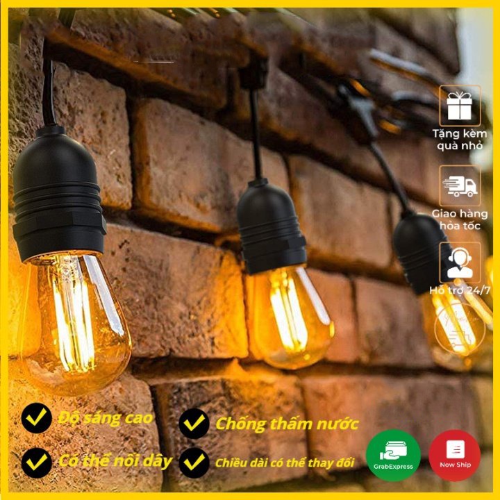 Bóng Đèn Tròn LED Edison Phong Cách Châu Âu Tân Cổ Điển Trang Trí ST64 ...