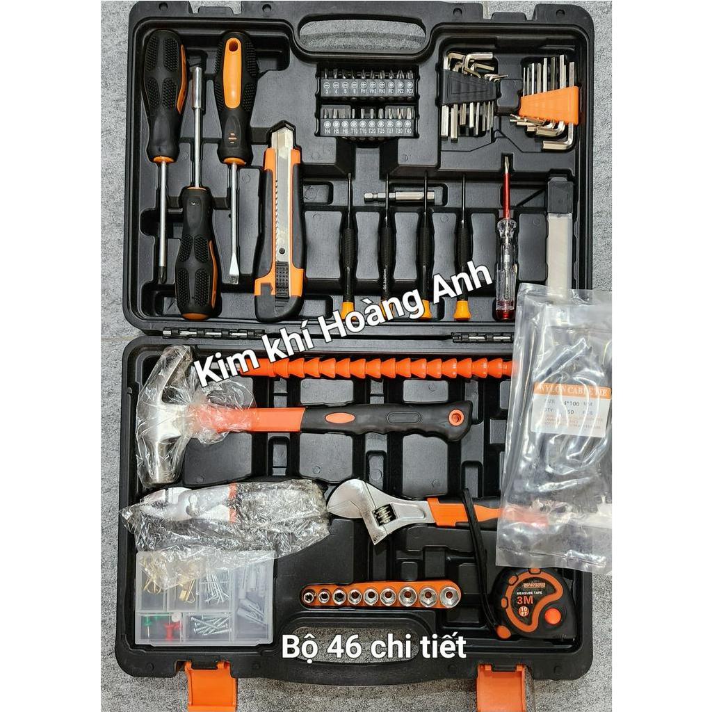Bộ dụng cụ đồ nghề sửa chữa, hộp dụng cụ sửa chữa đa năng 46, 57, 70 ...