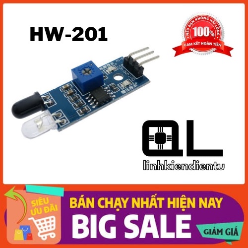 Modul Cảm Biến Hồng Ngoại HW-201 Chuyên Dụng Cho Xe Robot Dò Line | Shopee Việt Nam