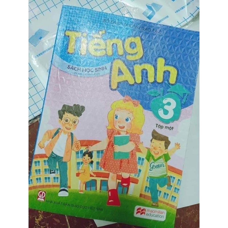 Tập 10 bọc sách vở decal tặng kèm 10 nhãn vở I Decan dán sách vở các cỡ ...