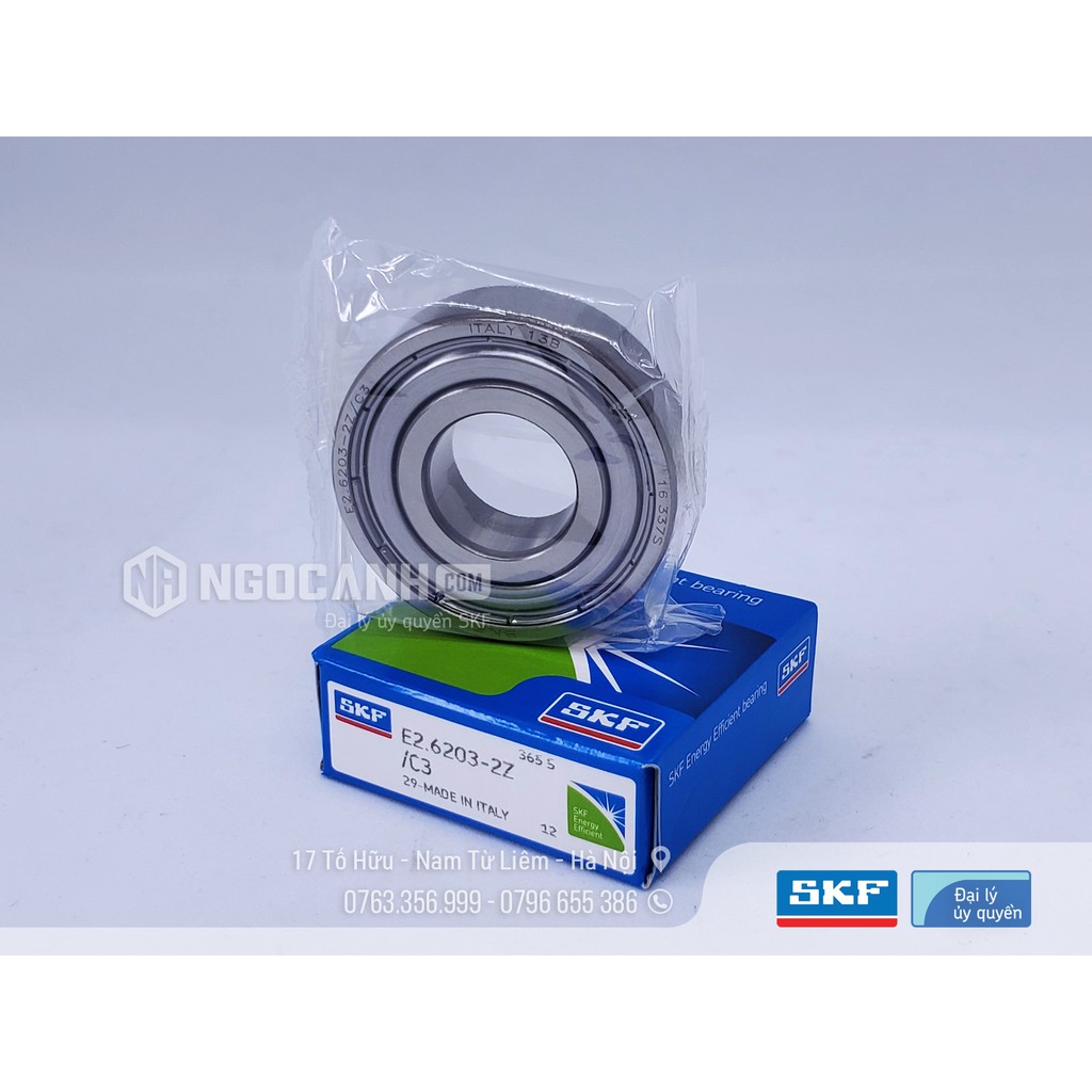 Vòng bi bạc đạn E2.6203-2Z/C3 SKF chính hãng - Vòng bi tiết kiệm năng lượng E2 | Shopee Việt Nam