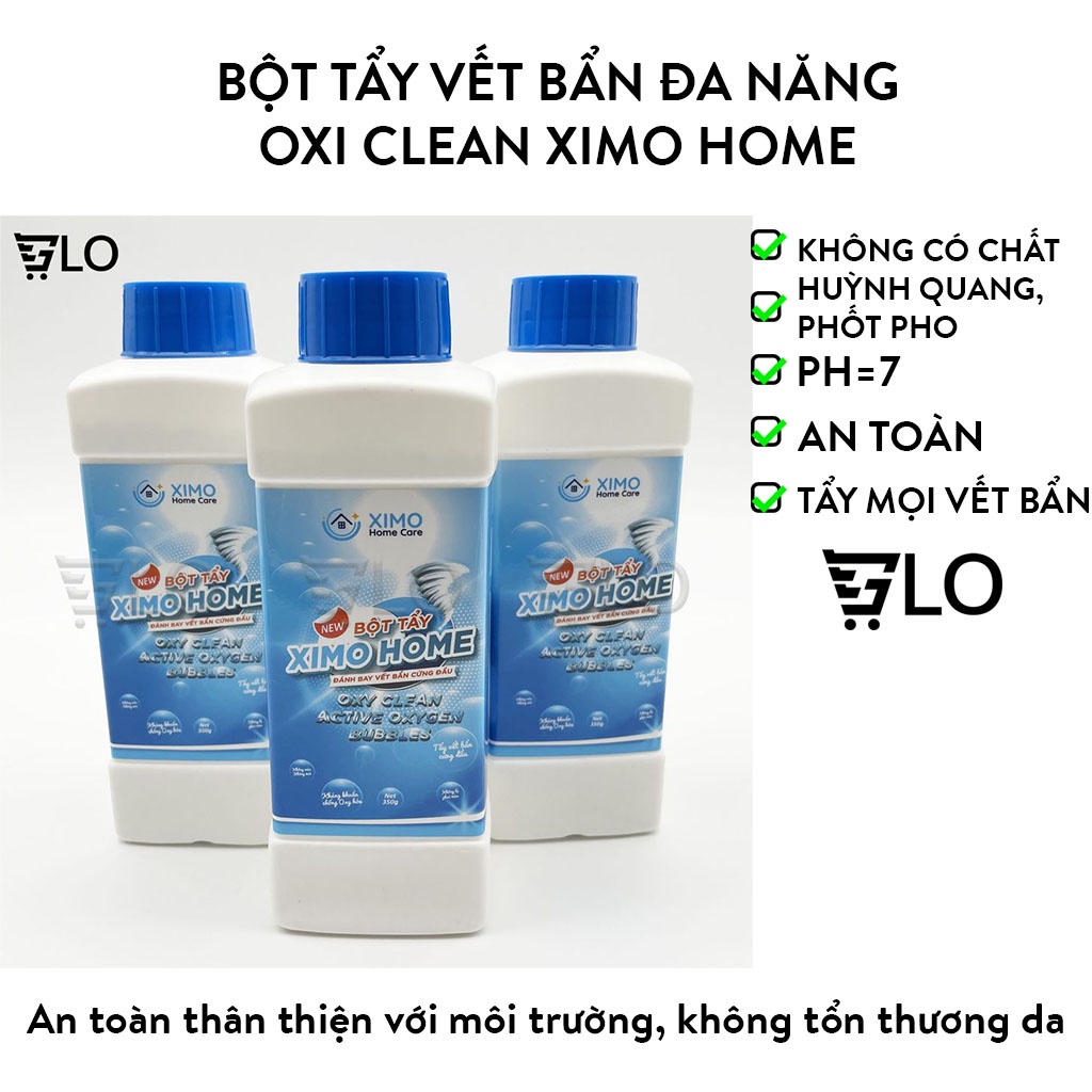 Bột Tẩy Vết Bẩn Đa Năng Oxi Clean Ximo Home, Tẩy Vết Bẩn, Nấm Mốc, Ố ...