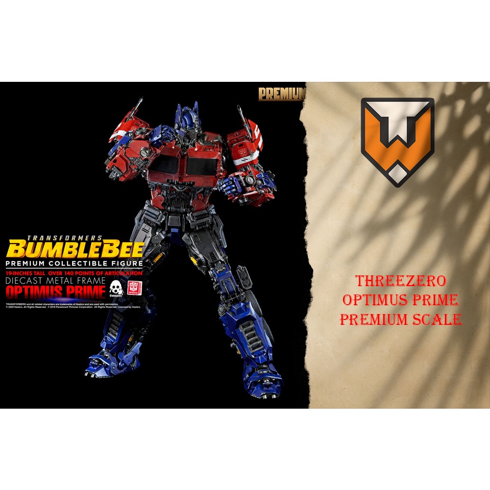 Mô hình Threezero Optimus Prime Premium Scale Bumblebee Movie 2018 cao 48cm | Shopee Việt Nam