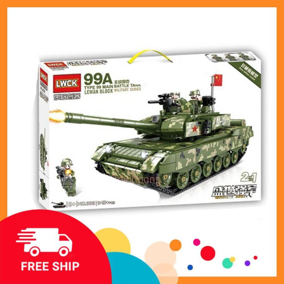 Lego xếp hình xe Tăng Lewan Block 99A (945 chi tiết) | Shopee Việt Nam