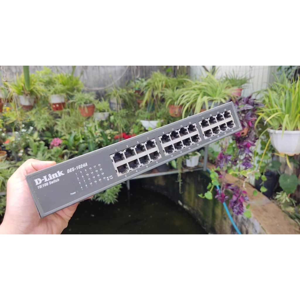 Bộ chia mạng 24 port DLink DES-1024A | Shopee Việt Nam