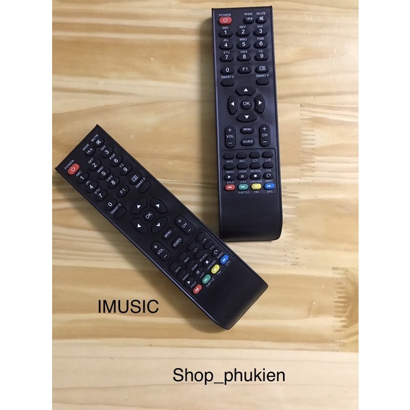 Remote điều khiển tivi Imusic Smart (mẫu 1) | Shopee Việt Nam