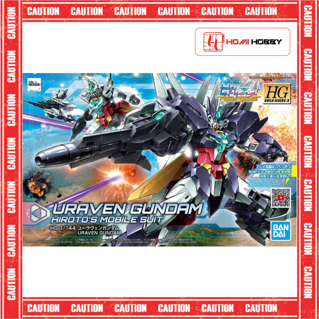 Mô hình lắp ráp gundam HGBD:R 1/144 Uraven | Shopee Việt Nam