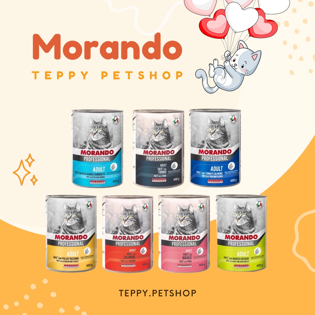 Pate Morando Professional cho mèo 400g | Shopee Việt Nam