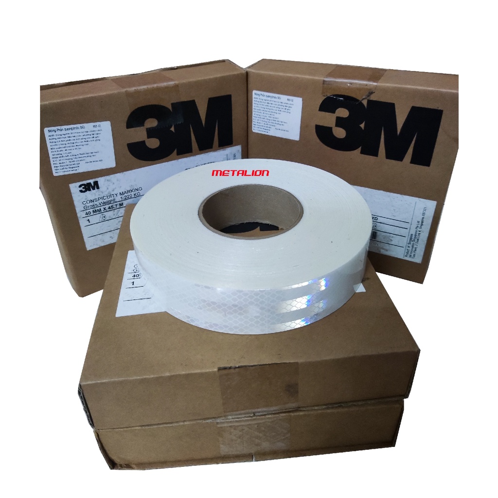 DECAL PHẢN QUANG KIM CƯƠNG 3M (TRẮNG 38mm) | Shopee Việt Nam