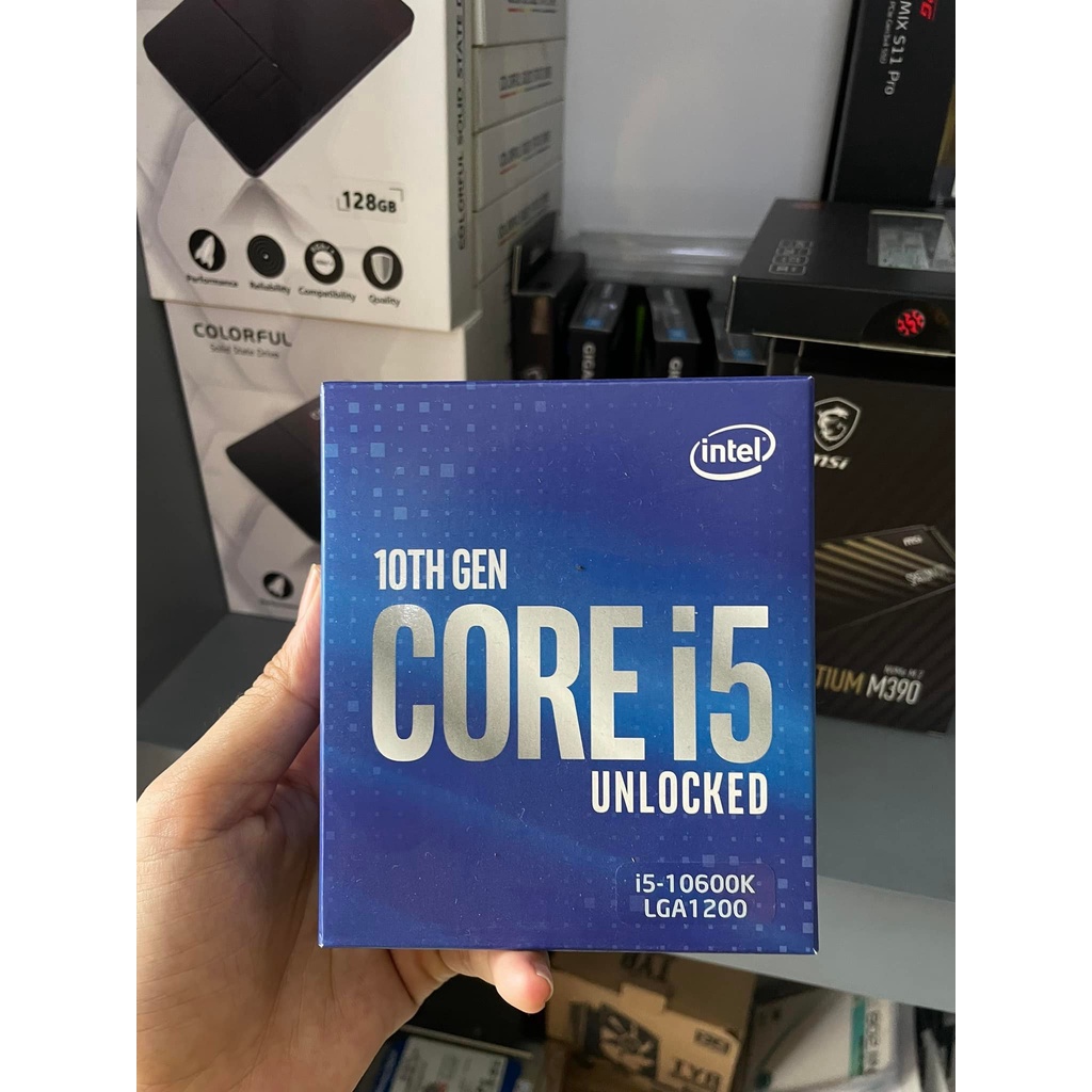 CPU I5 10600K LGA 1200 NEW BOX | Shopee Việt Nam