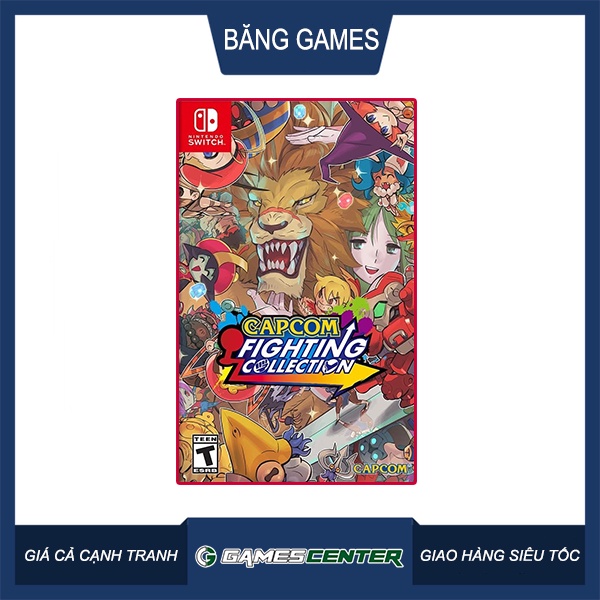 Băng game Nintendo Switch Capcom Fighting Collection | Shopee Việt Nam