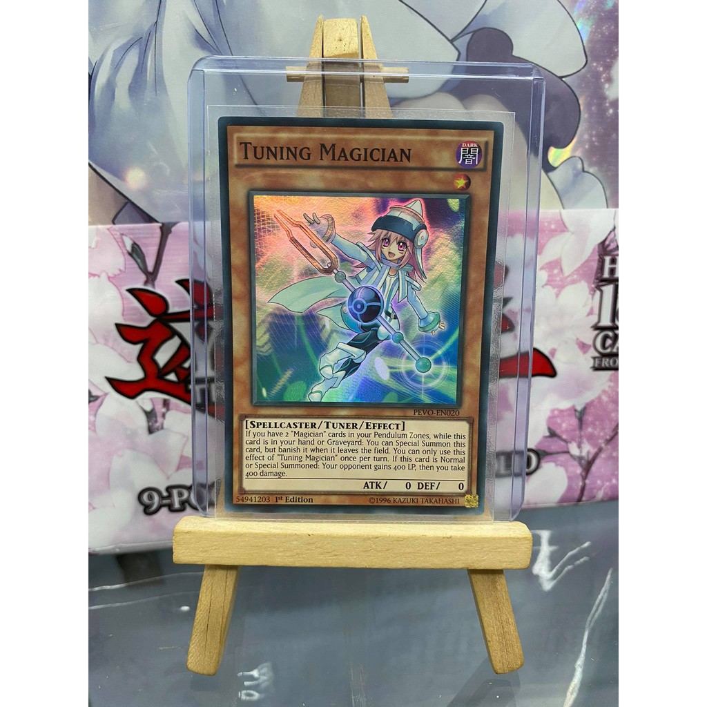 [ Dưa Hấu Yugioh ] Lá bài thẻ bài Tuning Magician – Super Rare - Tặng ...