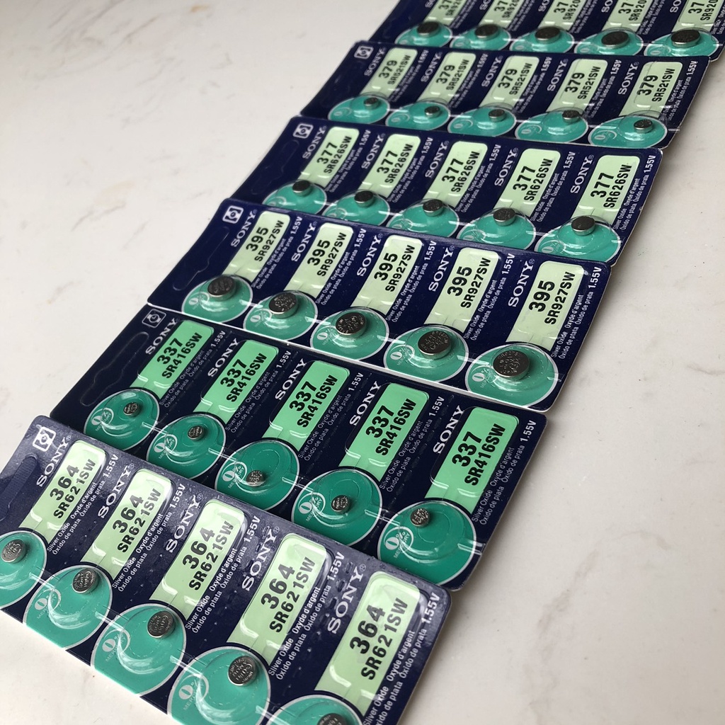 Vỉ 5 Viên Đồng Hồ Sony SR626 / SR621 / SR521 / SR920 / SR927 / SR416 1 ...