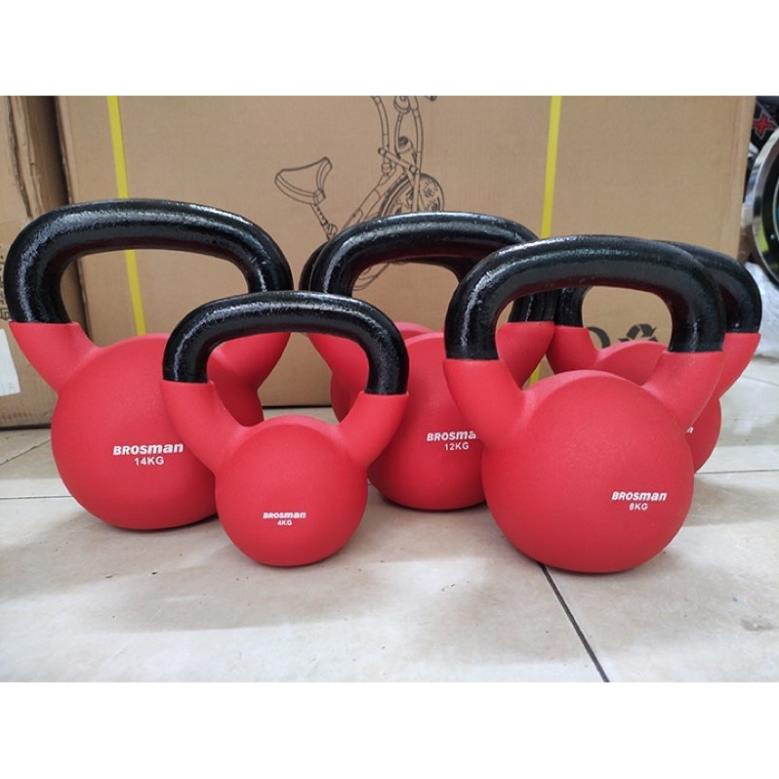 Tạ bình vôi 4kg tập squat chính hãng Brosman/Procare, tạ ấm 4kg - QUYENSPORTS | Shopee Việt Nam
