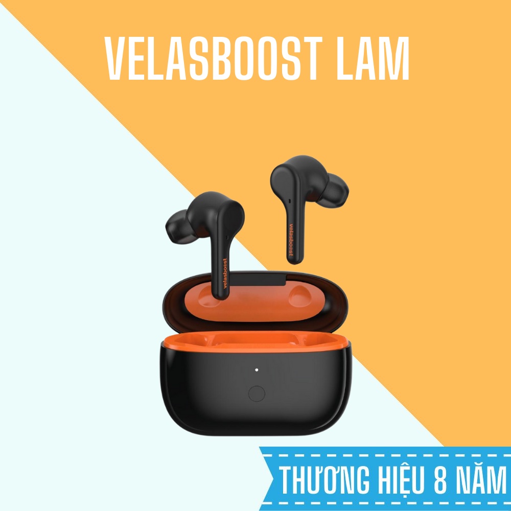 TAI NGHE BLUETOOTH VELASBOOST LAM, Bảo hành 12 tháng 1 đổi 1 | Shopee ...